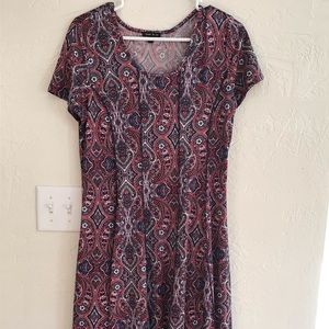 Sami & Jo Dresses | Plus Size New Sami Jo Paisley Dress 1x 2x Nwt ...